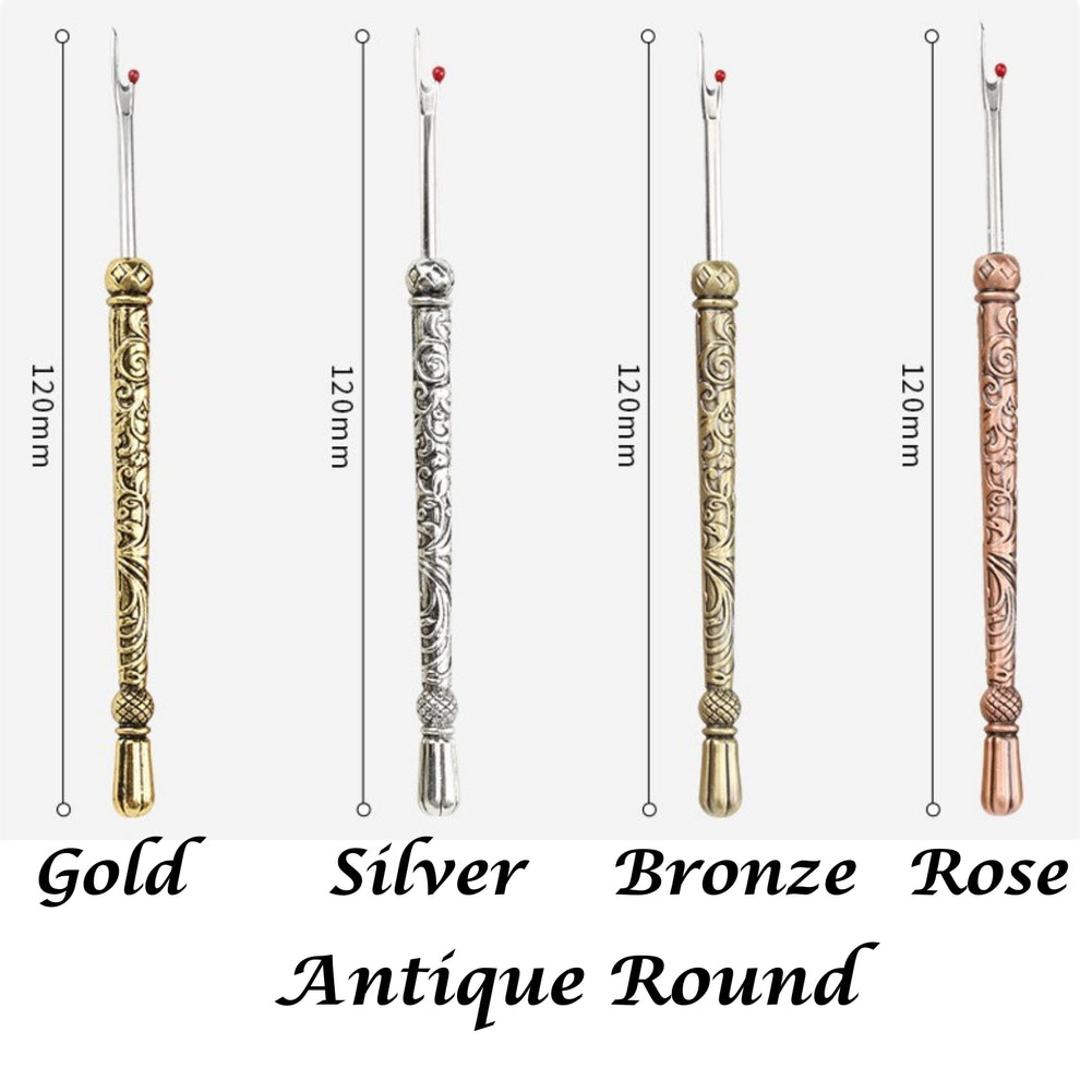 Elegant Metal Engraved Antique Retro Seam Rippers – I Sew Need It Crafts
