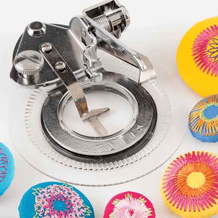 Flower Stitch Foot Press - I Sew Need It Crafts