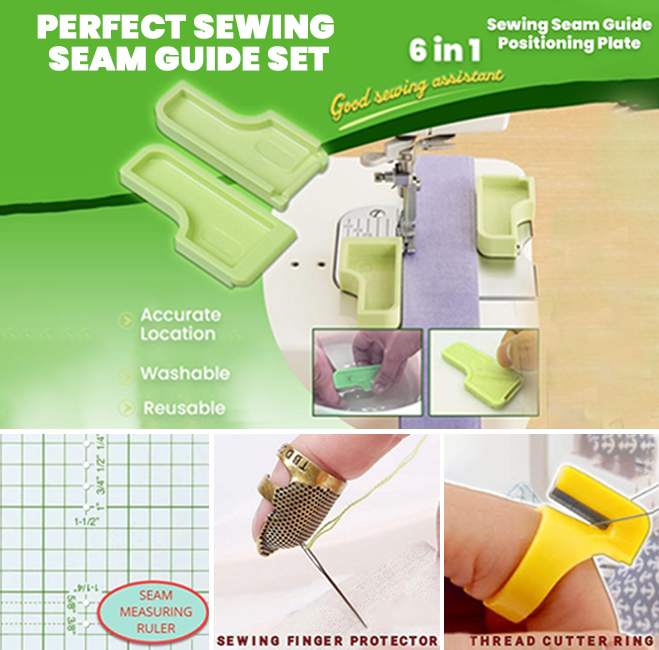Perfect Sewing Seam Guide Set - I Sew Need It Crafts