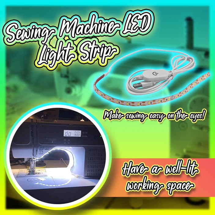 Sewing Machine LED Light Strip - I Sew Need It Crafts